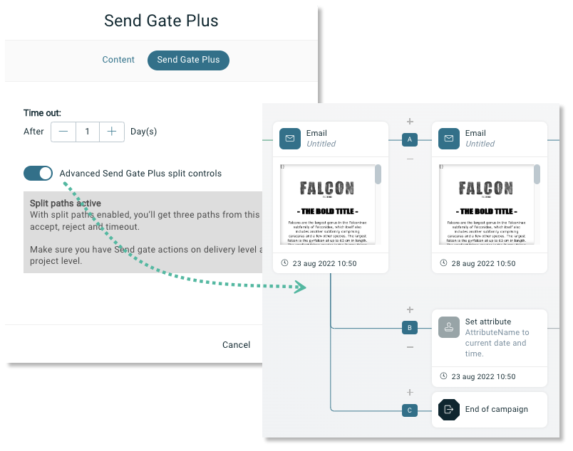 Send Gate Plus – EXPERTISE